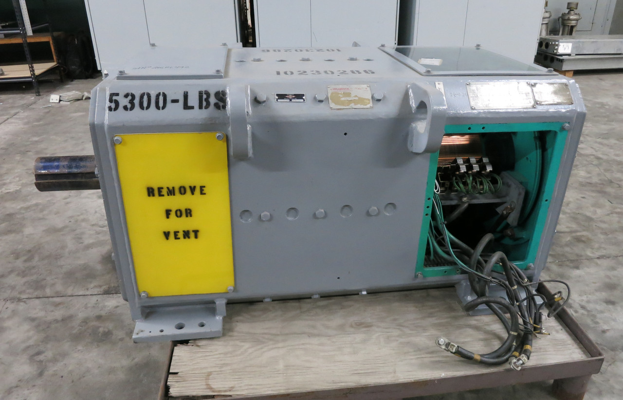 REBUILT GE 400 HP DC Motor CD6058 SPFG-SV 500V 1150/1500 RPM 500 VDC 6058 200%OL (DW6687-1 ...